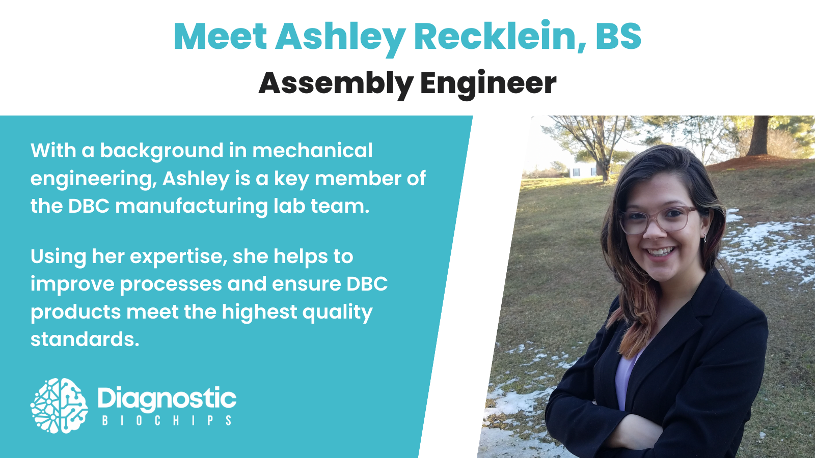 Meet DBC's Assembly Engineer Ashley Recklein, BS